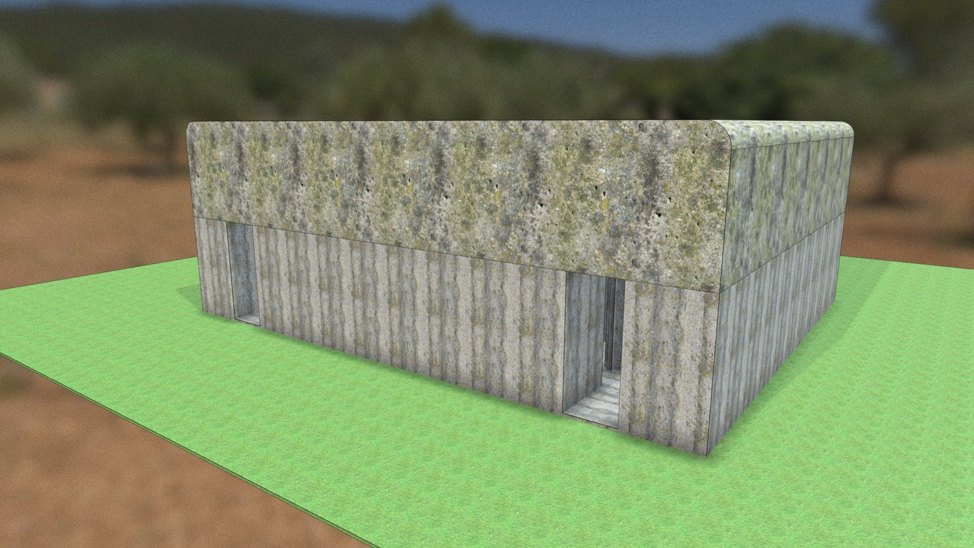 FHQ Wehrwolf - Common Bunker R102 - 3D model by FHQ-Wehrwolf [d6cdb33 ...