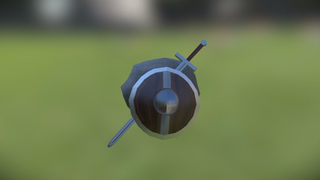 Sword and Shield - 3D model by gkoiti12 [d6ceaf0] - Sketchfab