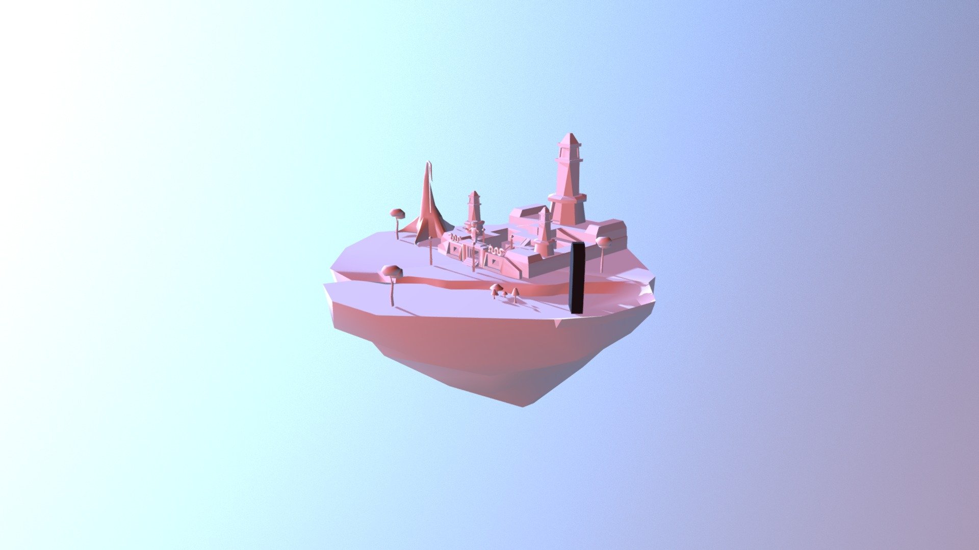UNTEXTURED DIORAMA - 3D model by Game Set Satch (@SSatchell) [d6cf31e ...