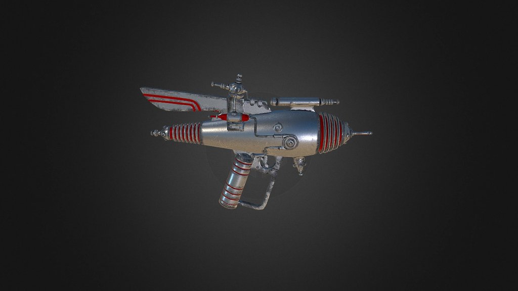 Ray Gun - 3D model by svg3d [d6d1dec] - Sketchfab