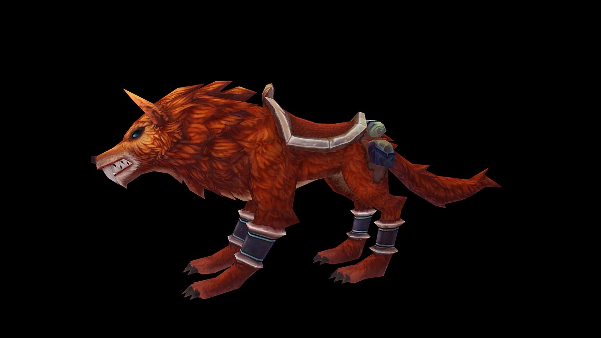 red wolf - 3D model by riki1806 [d6d2444] - Sketchfab