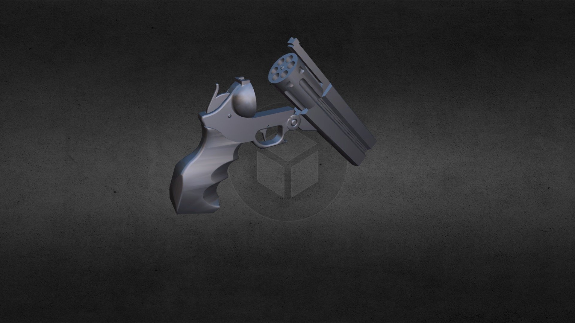 Vash Gun - 3D model by gothicbunny [d6d2569] - Sketchfab