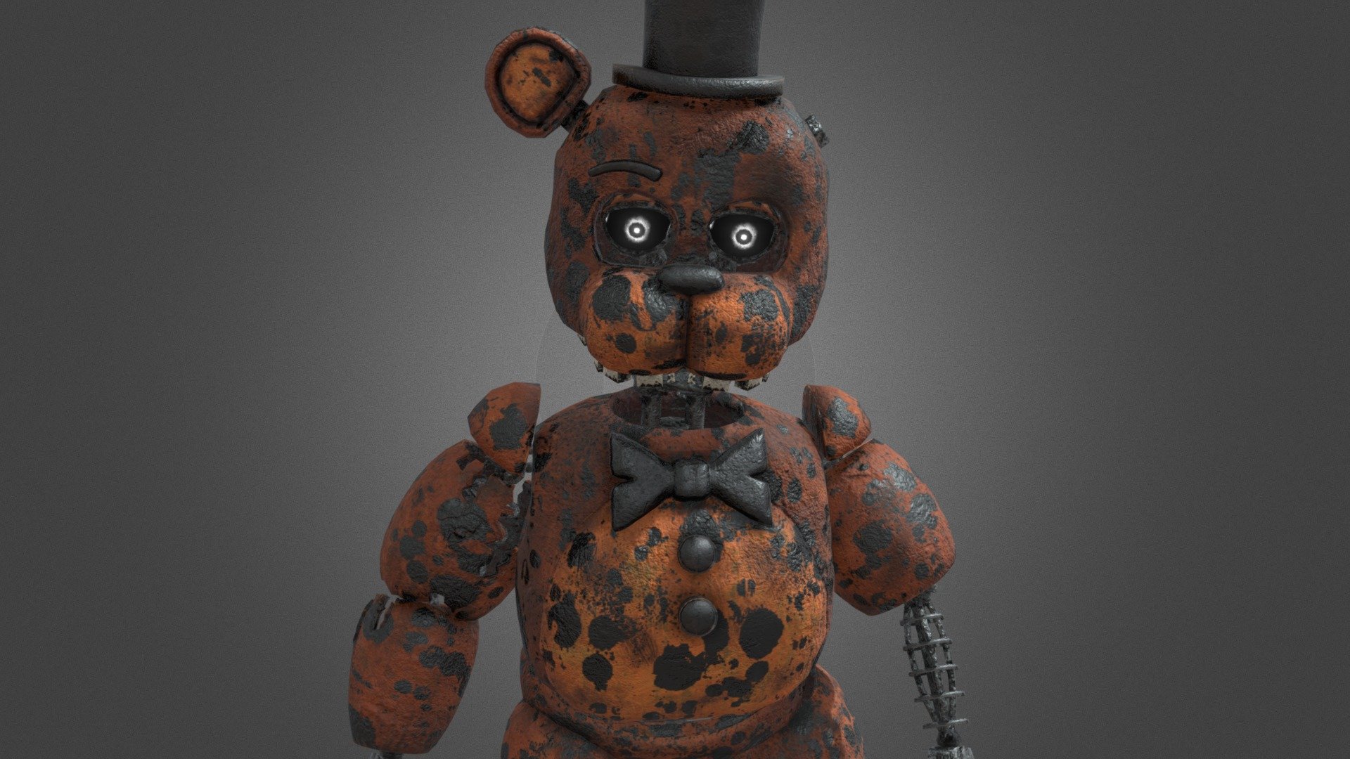 TJOC Reignited Ignited Freddy 2020 Recreation - Download Free 3D model ...