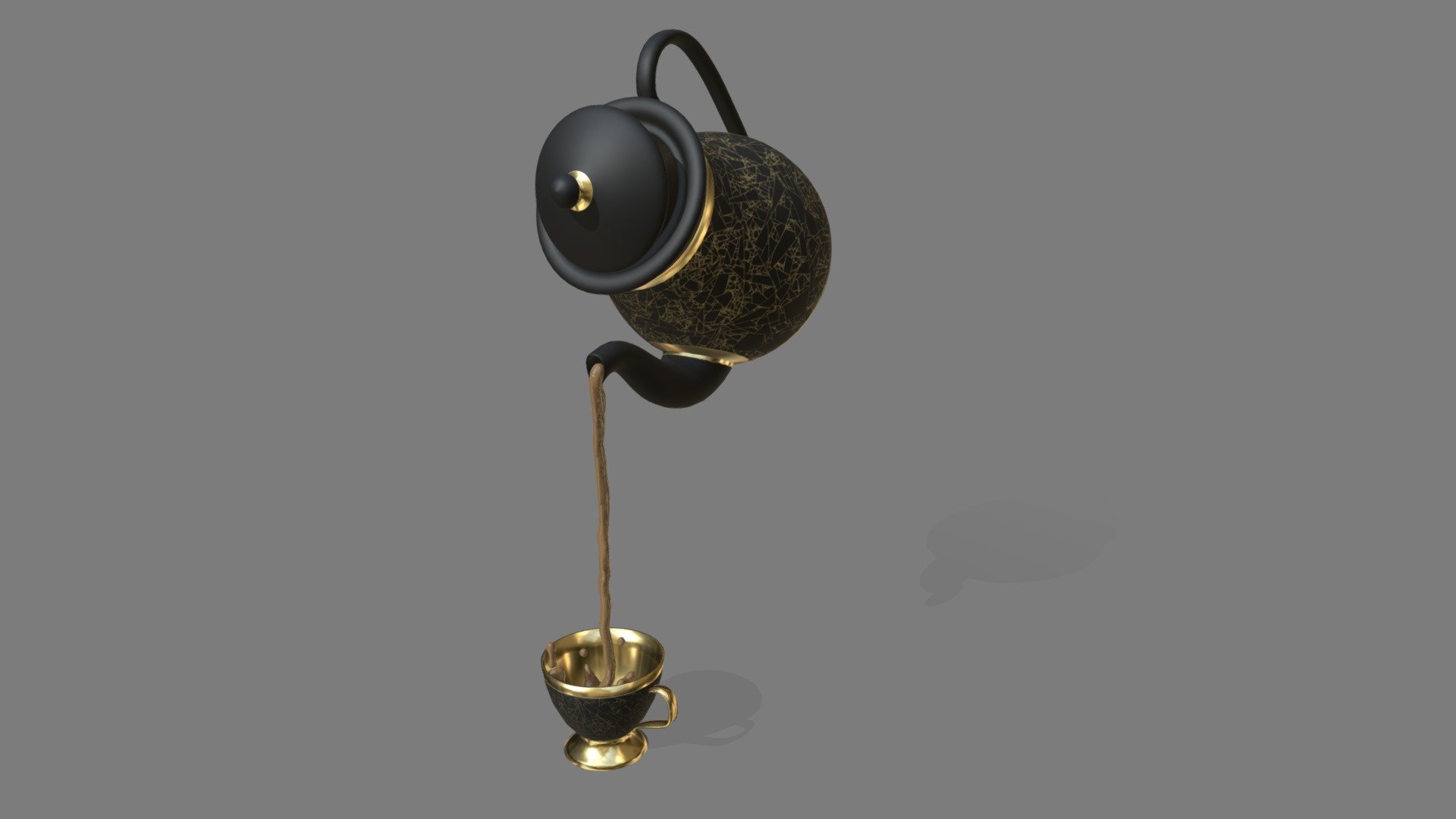 A Nice Cup of Tea - 3D model by Xeo-Tear [d6d2e9a] - Sketchfab