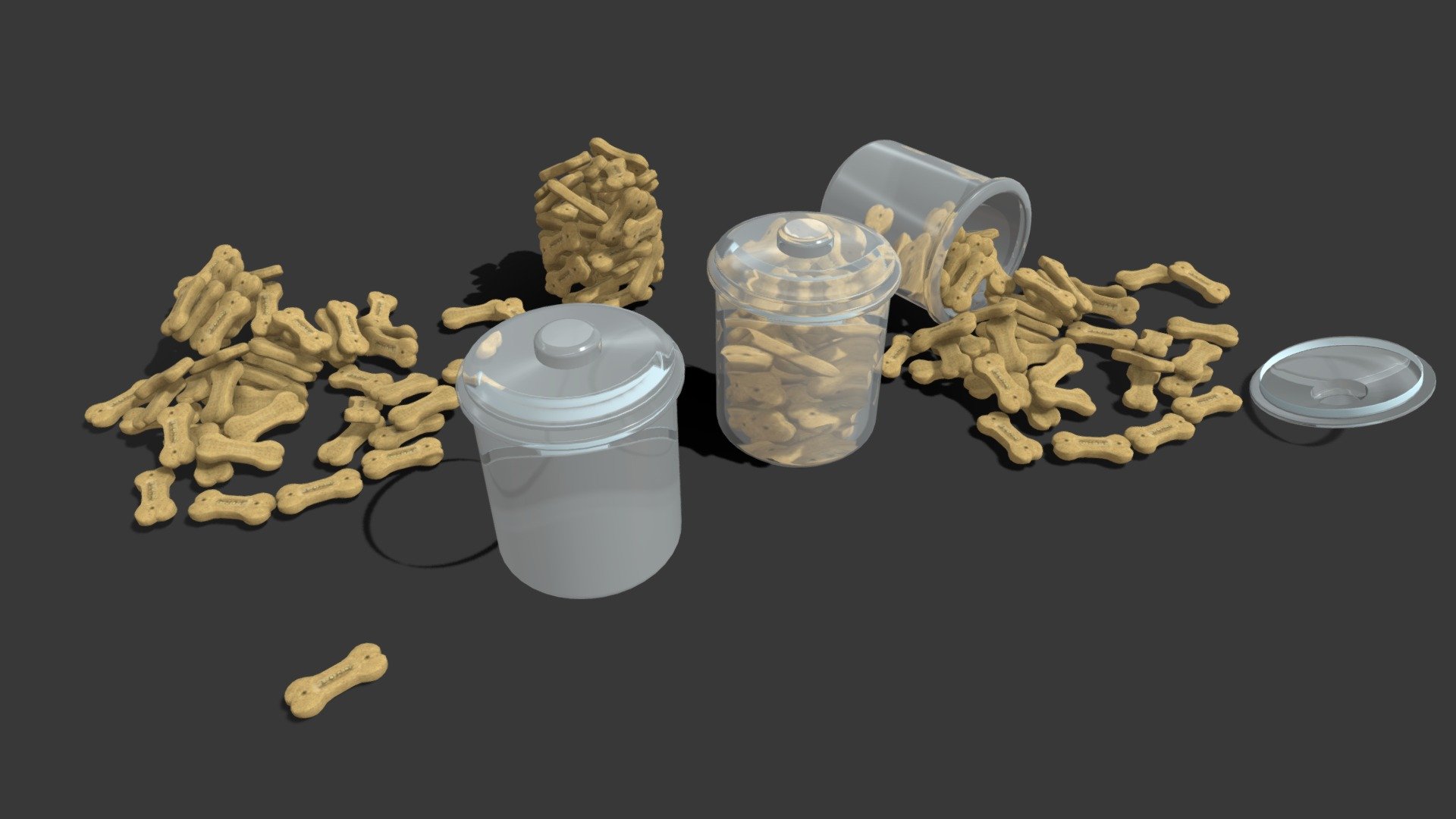 dog food - Buy Royalty Free 3D model by local.yany [d6d3461 ...