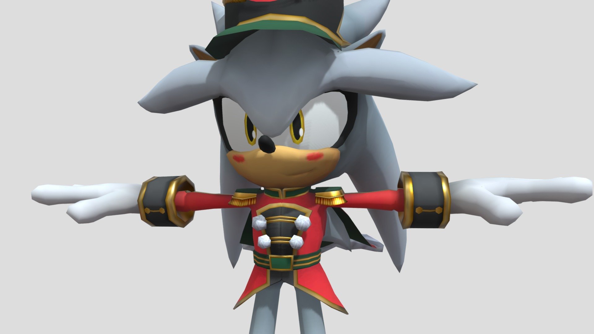 Sonic Forces Speed Battle - Nutcracker Silver - Download Free 3D model ...