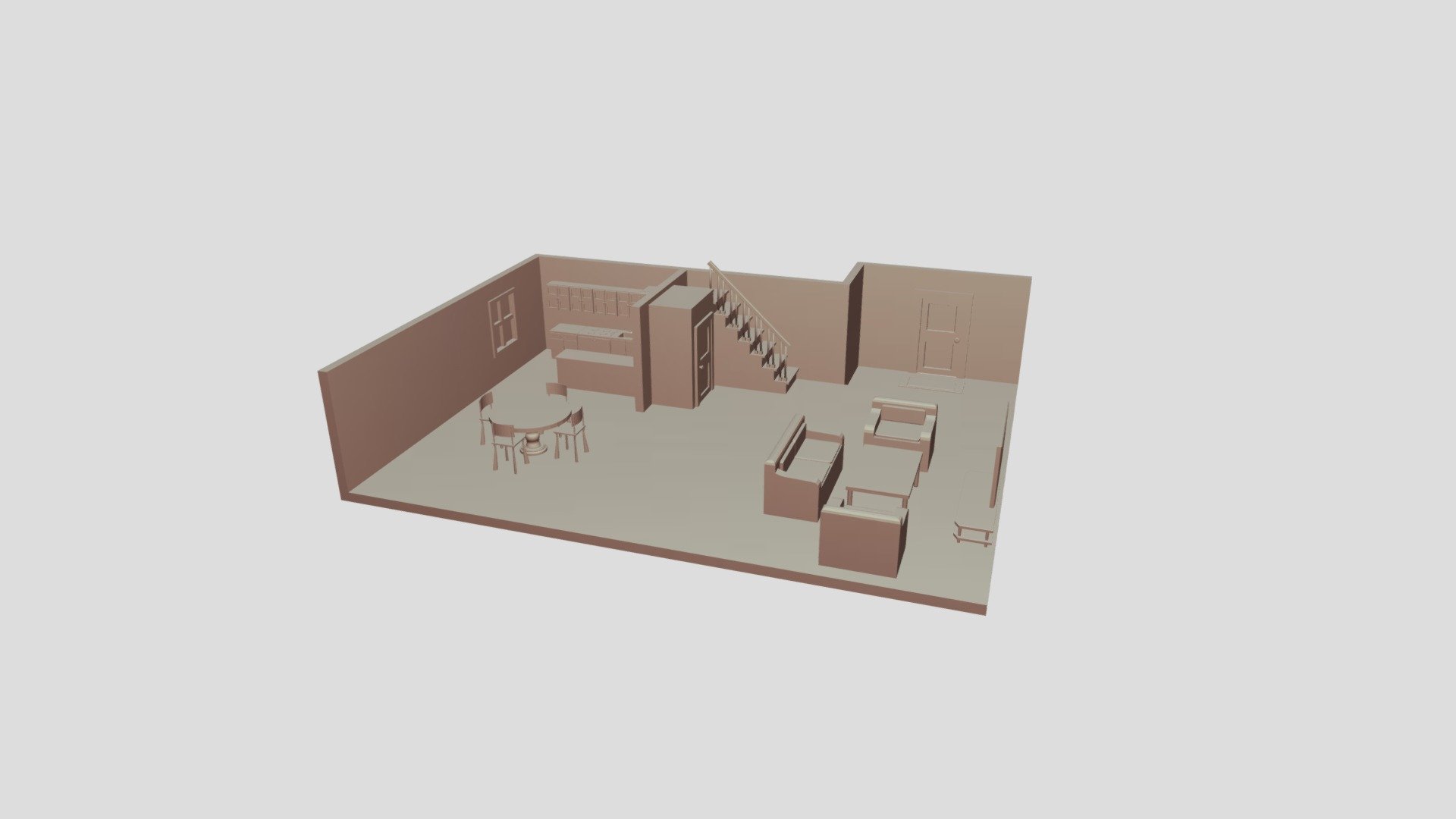 1st floor house - Download Free 3D model by Migra (@Lumigra) [d6d4b02 ...