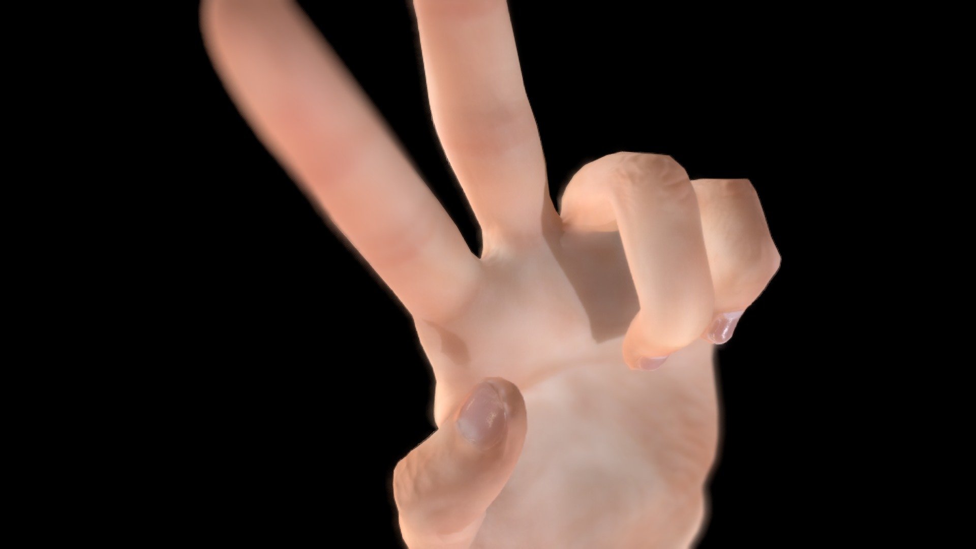 Realistic hand with rigging - Buy Royalty Free 3D model by Boycraft ...
