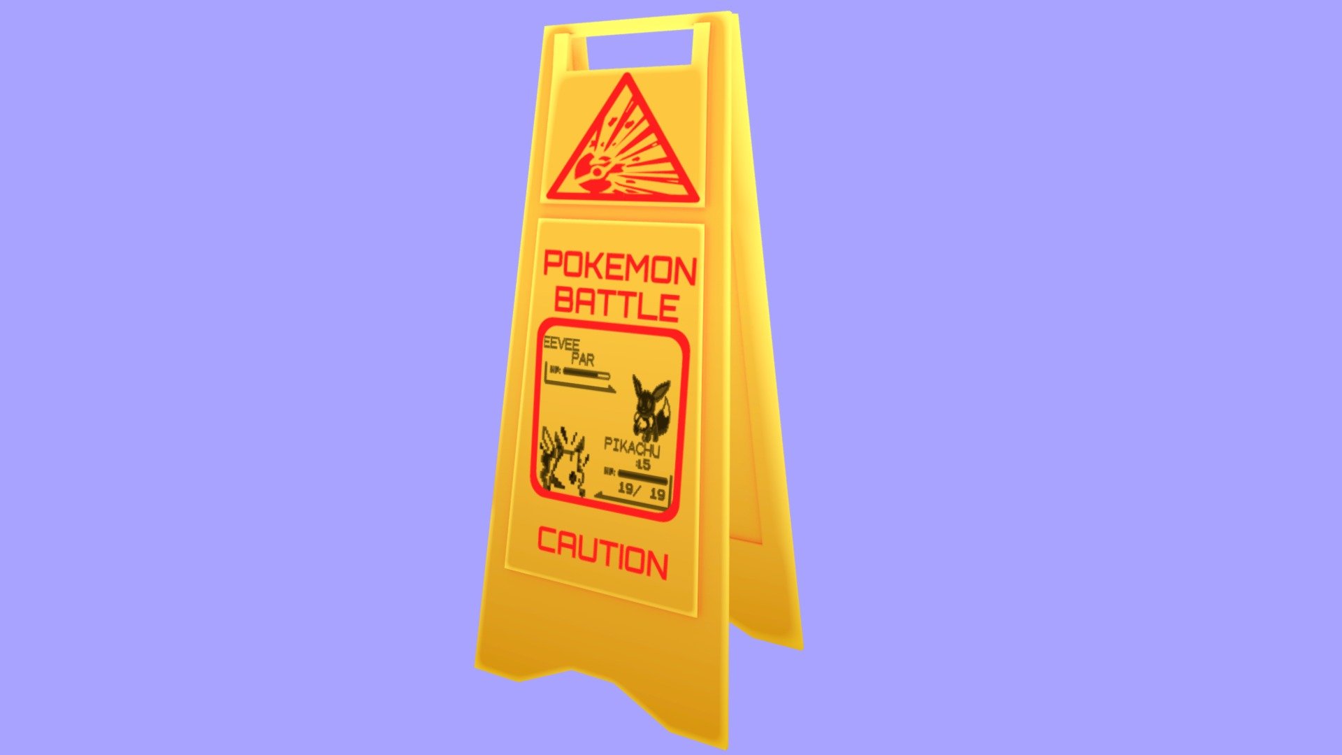 Pokemon Wet Floor Sign - Download Free 3D model by Goitya [d6d59fa ...