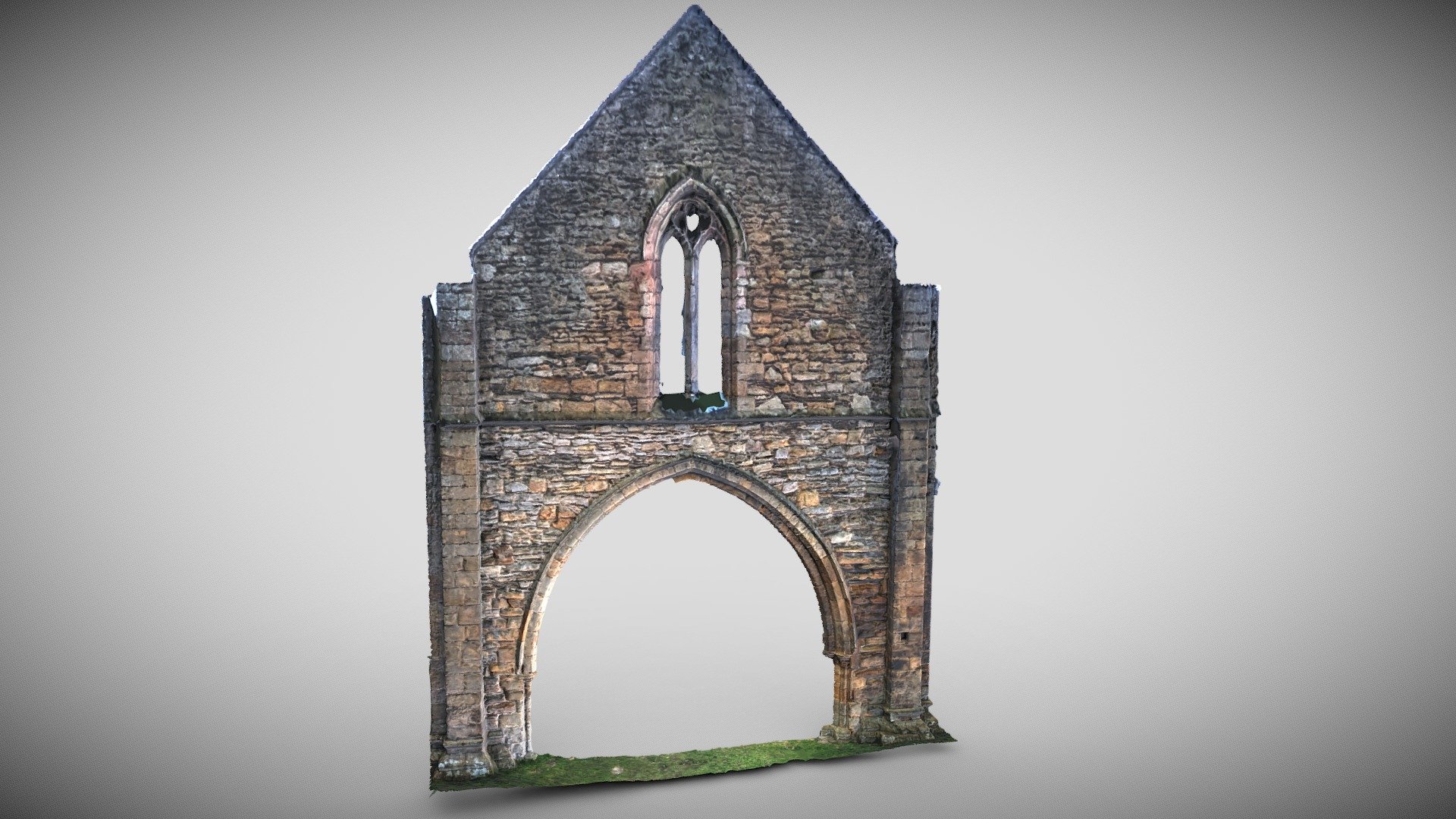 Medieval Gatehouse Façade - Buy Royalty Free 3D model by GeoLan 3D ...