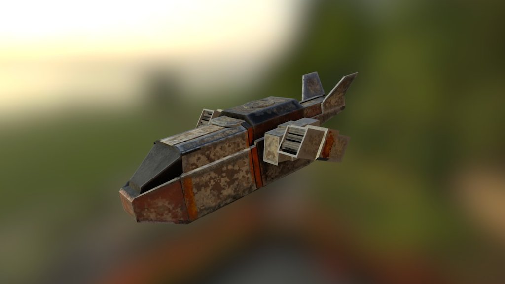 Escape shuttle - Download Free 3D model by Room505 [d6d6c9f] - Sketchfab