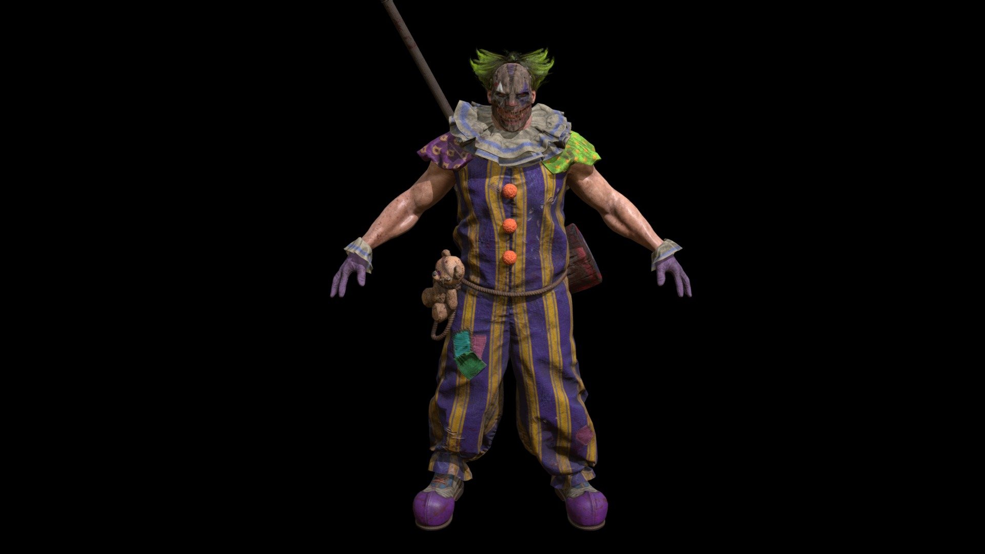 Zombie_Clown - Buy Royalty Free 3D model by dremorn [d6d8433 ...
