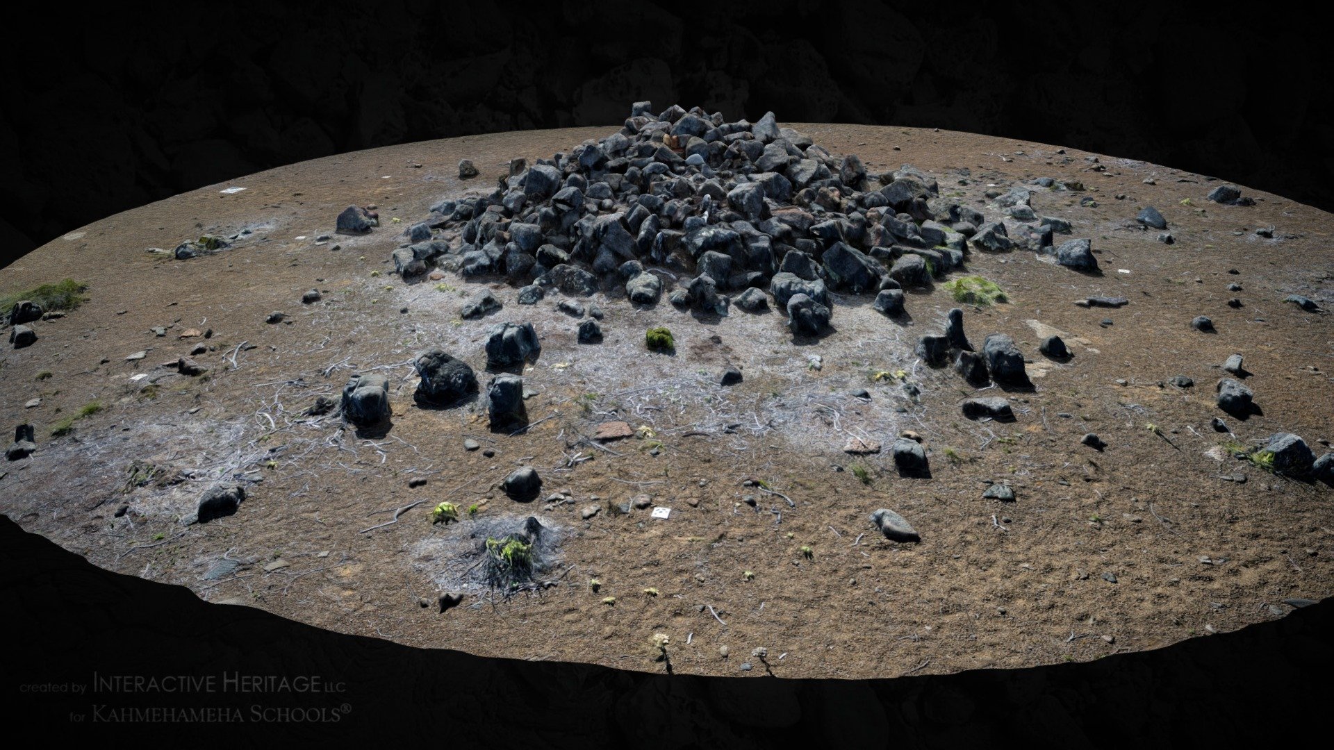 Ahu a ‘Umi - Ahu K - 3D model by interactiveheritage [d6d8e60] - Sketchfab