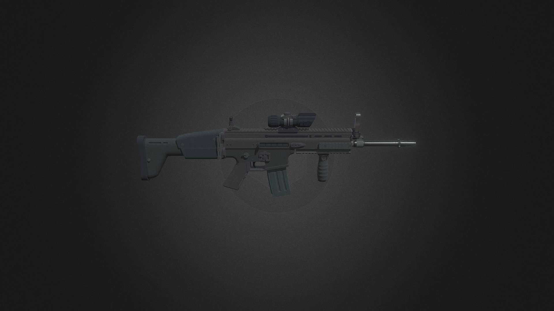 SCAR L - 3D model by dheentest [d6db6ba] - Sketchfab