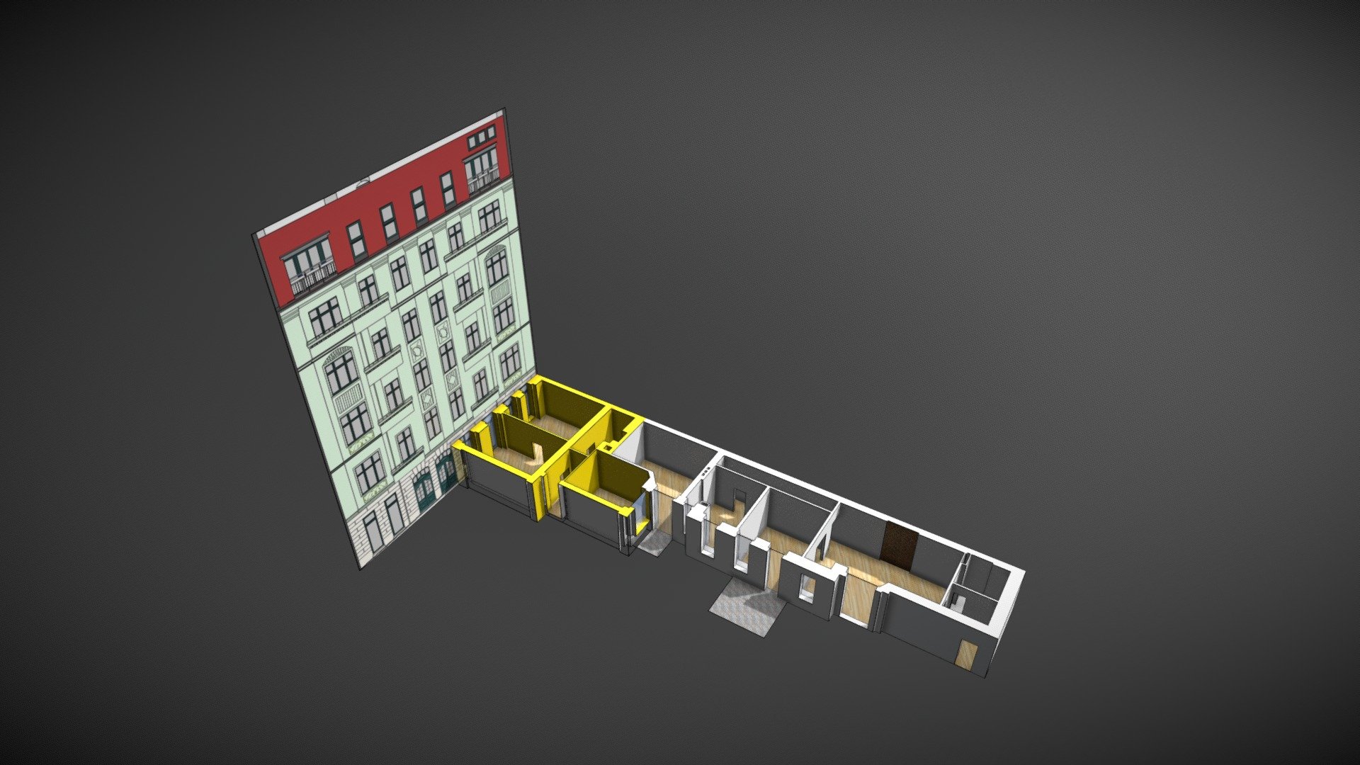 Raabestraße 10 - 3D model by r.popiolek [d6dbbe8] - Sketchfab