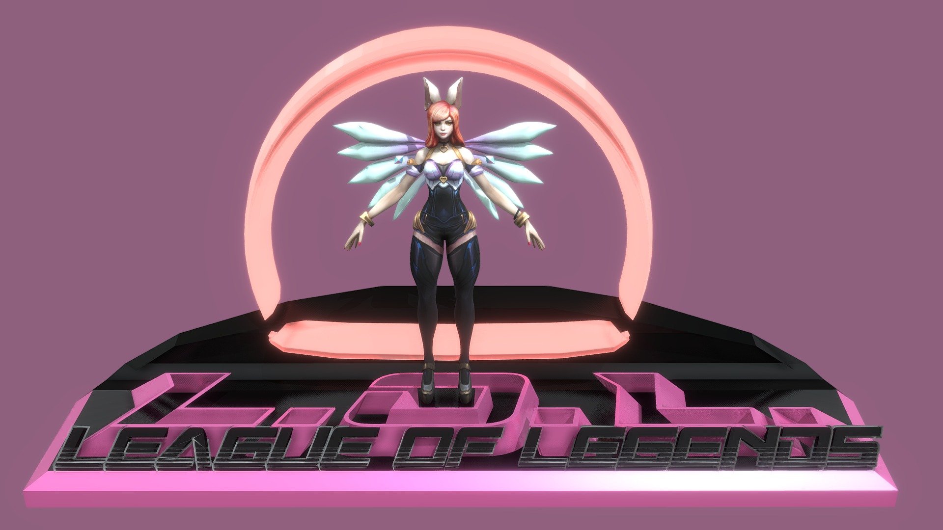 Ahri KDA - 3D model by The WarVet (@TheWarVet) [d6dbcd7] - Sketchfab