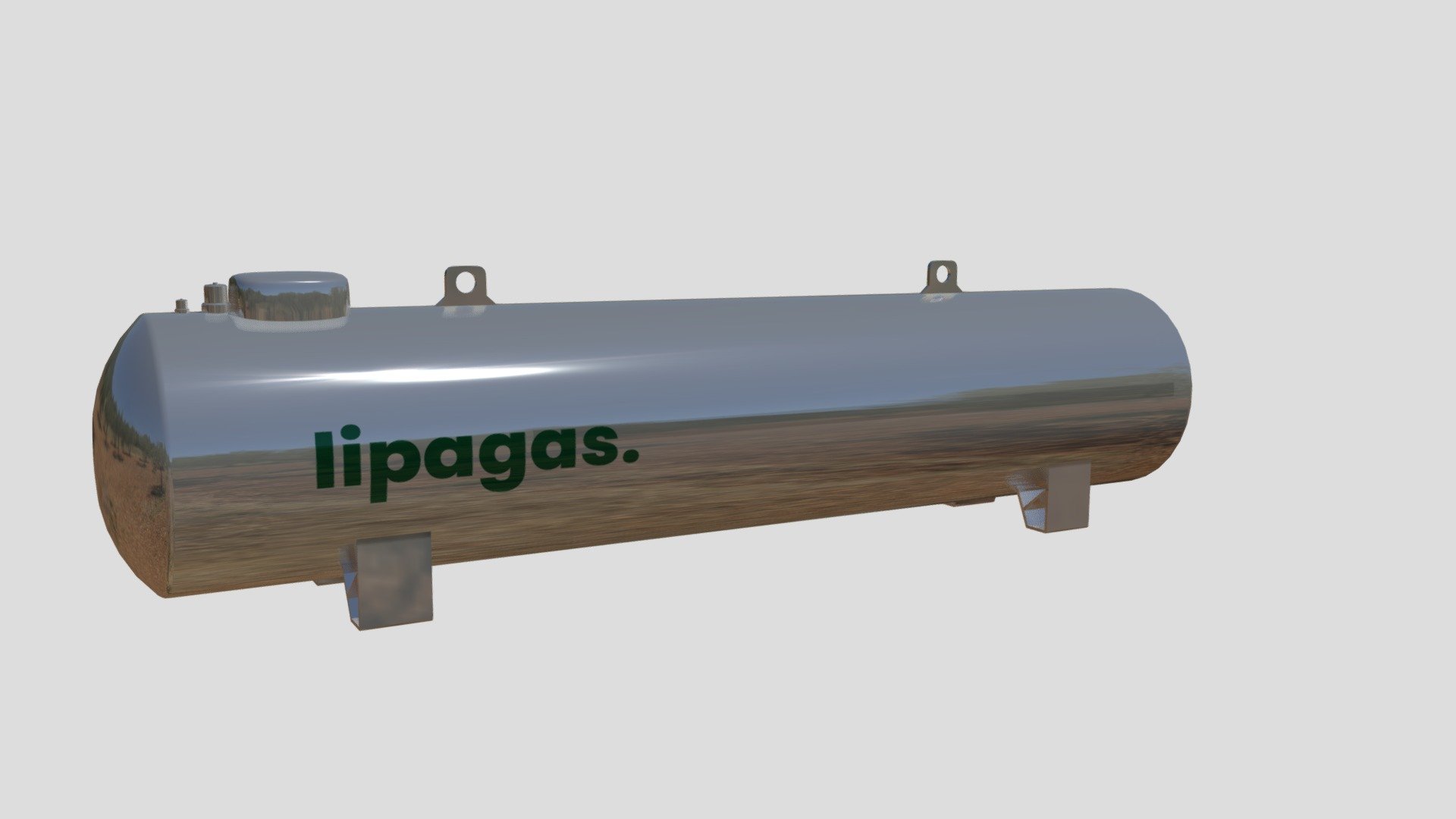 A lipagas. 2-tonne LPG storage tank - 3D model by lipagas (@rojdevensky ...