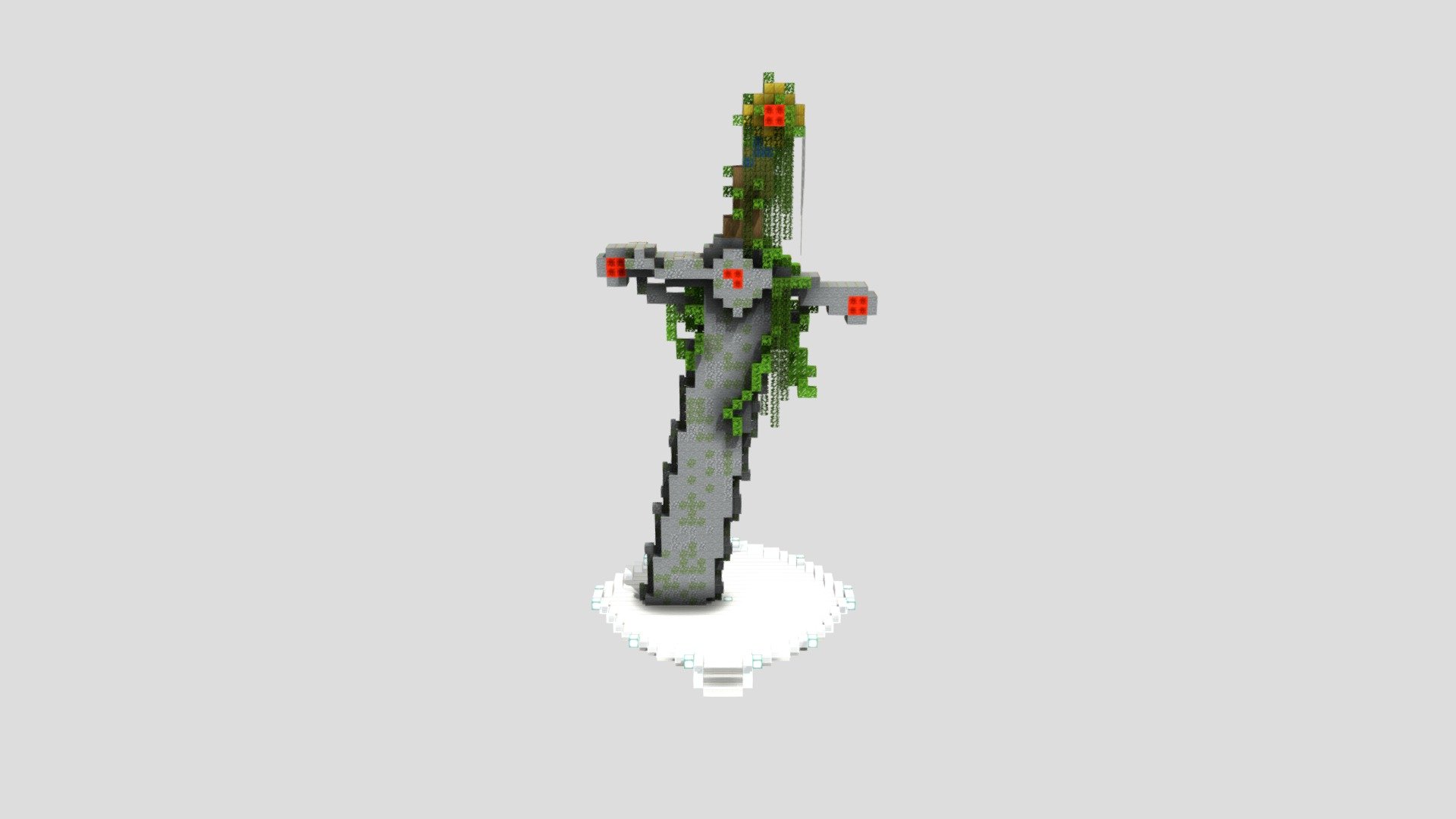 Overgrown sword monument - 3D model by CaptainSpeedster [d6df197 ...