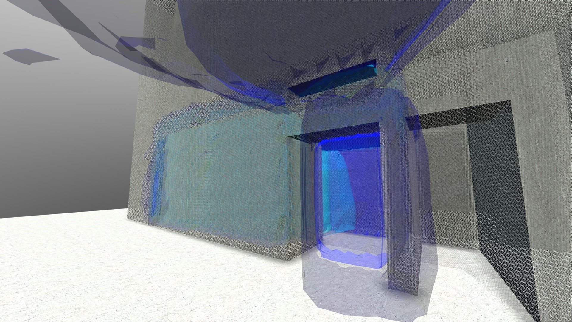 Radiation Labyrinth w/o Compensation Shielding - 3D model by Daniel ...