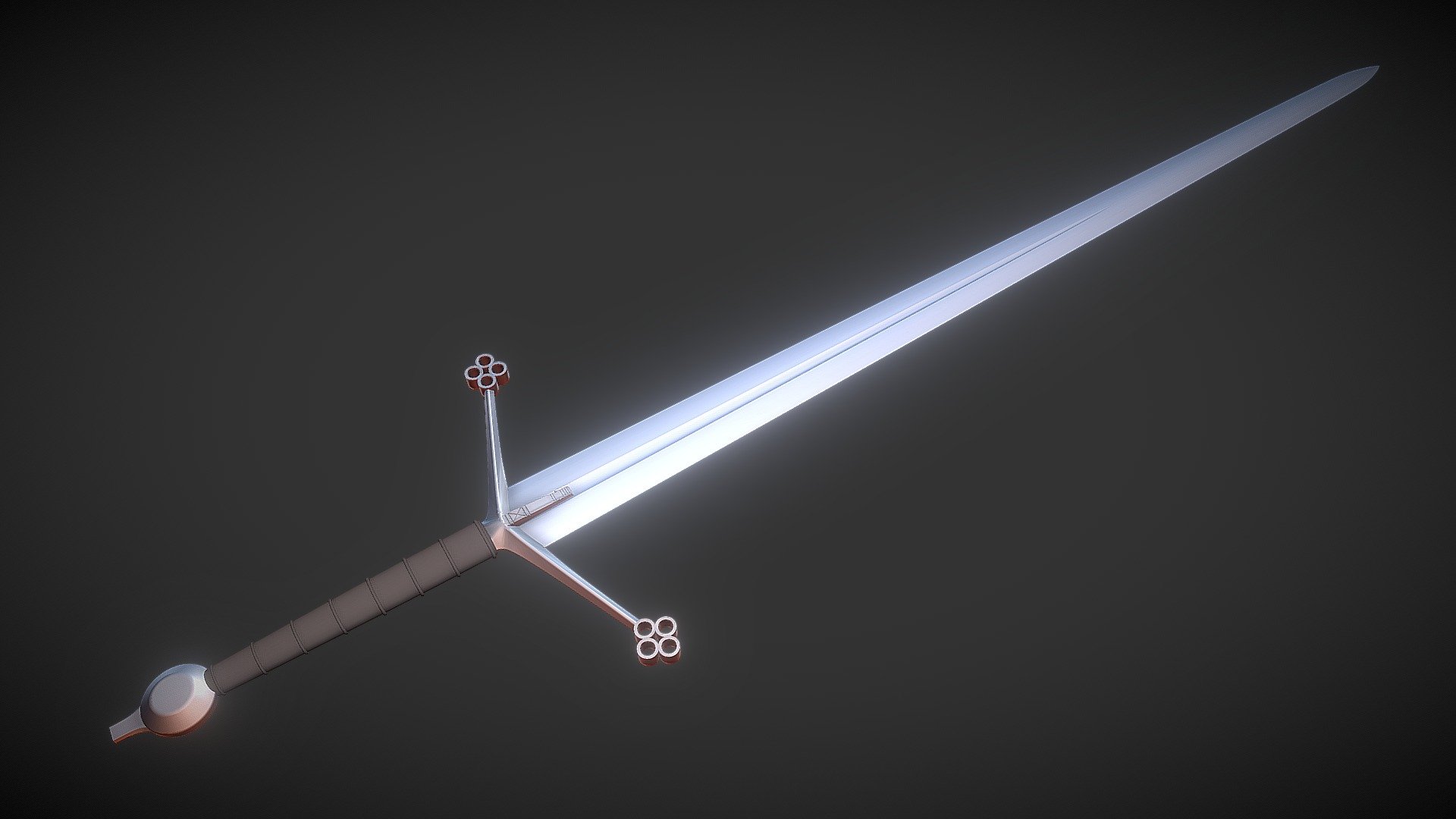 Claymore Sword - 3D model by 0x000000F4 [d6e1340] - Sketchfab