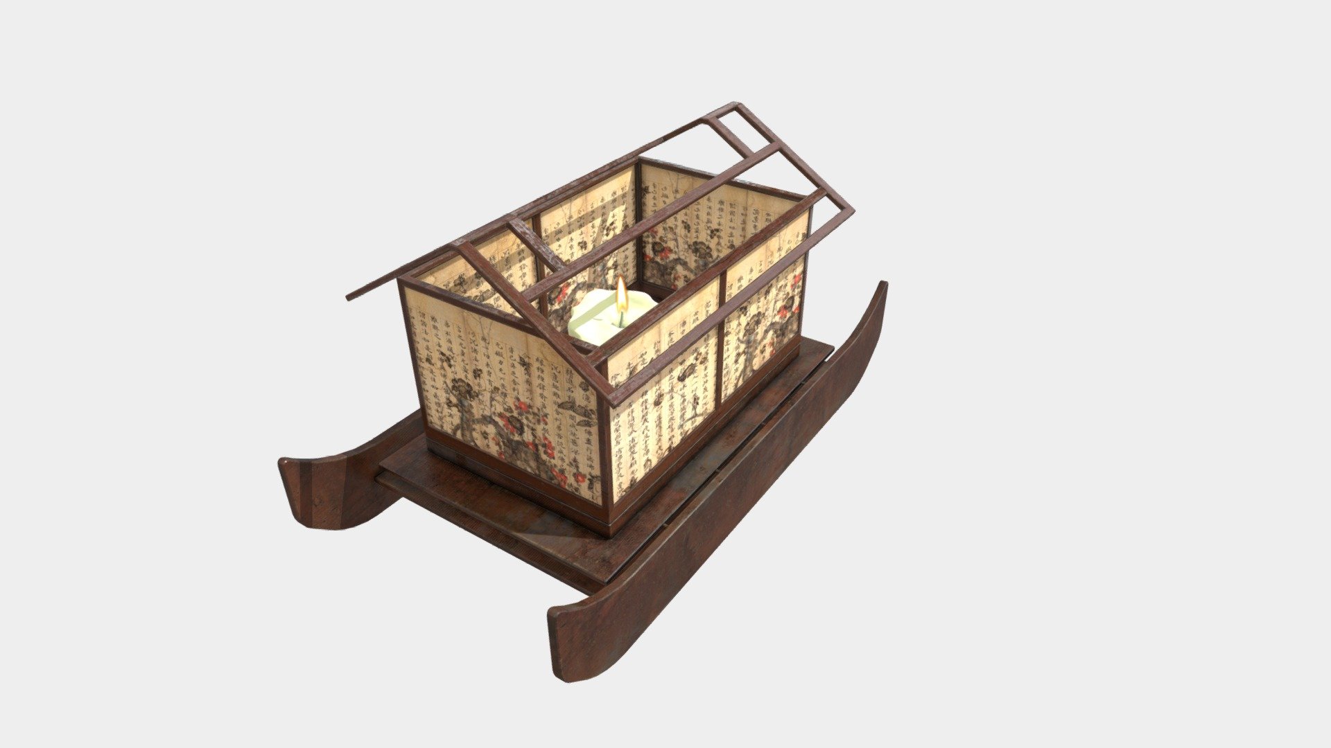 Lantern Boat - Buy Royalty Free 3D model by Adrian Kulawik (@AKStudio3D ...