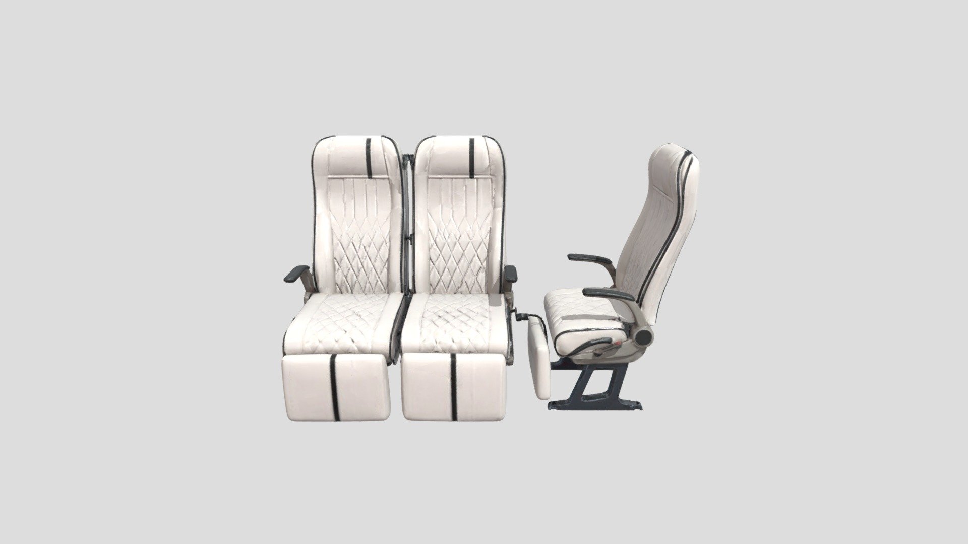 Modern Transit Seating Design - 3D model by beaumontthegreat [d6e27ae ...