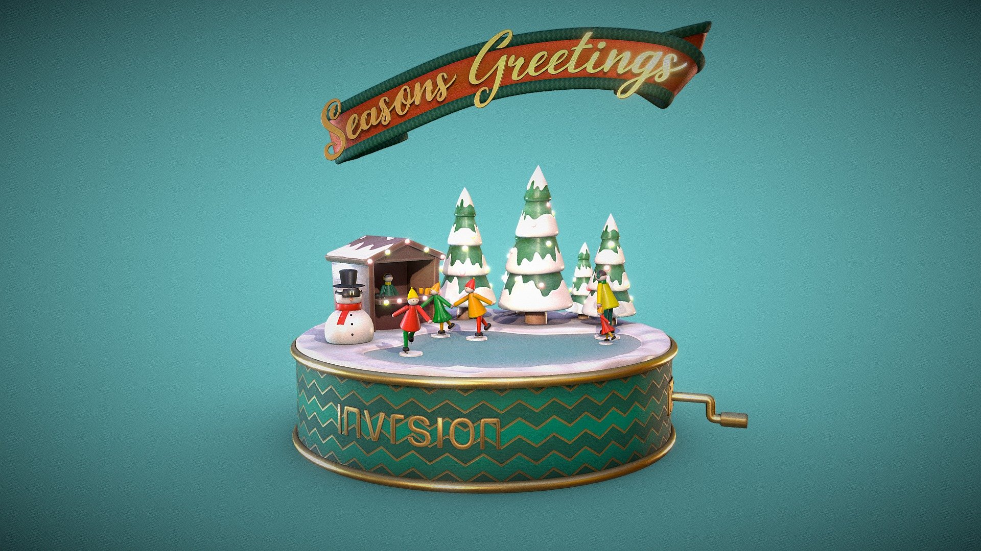 Seasons Greetings from Invrsion - 3D model by Invrsion [d6e2bd7 ...