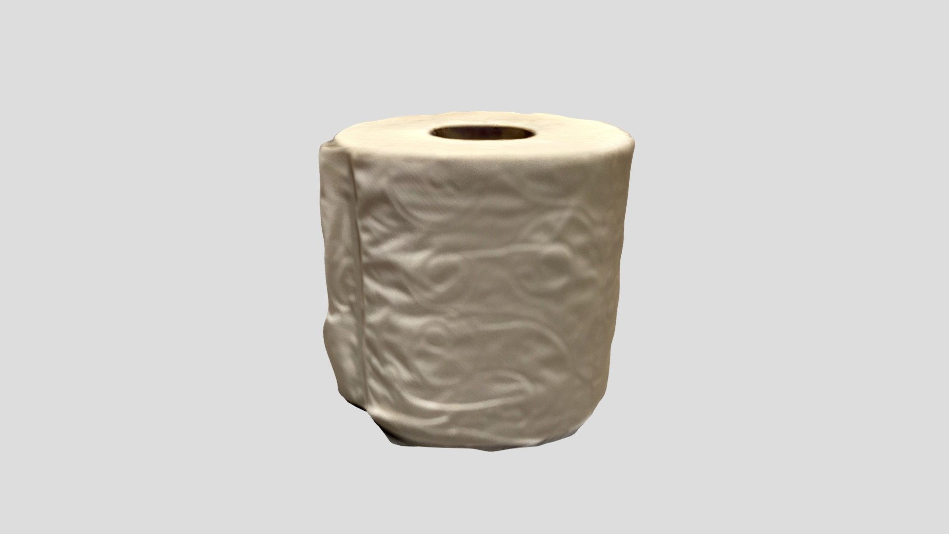 Toilet paper - Download Free 3D model by Pontusbogren [d6e3b47] - Sketchfab