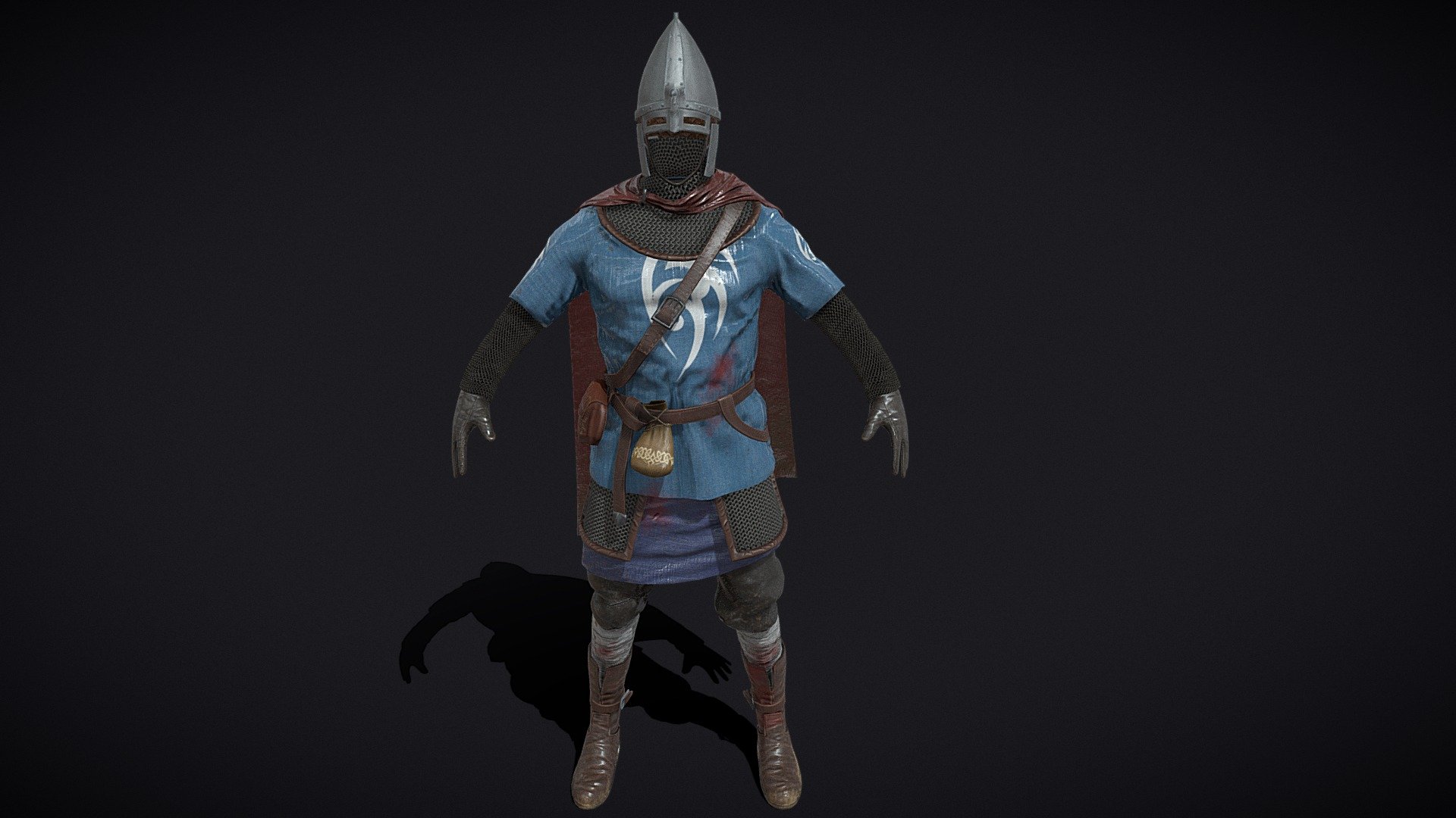 Medieval_Guard_Clothes_FBX - Buy Royalty Free 3D model by ...