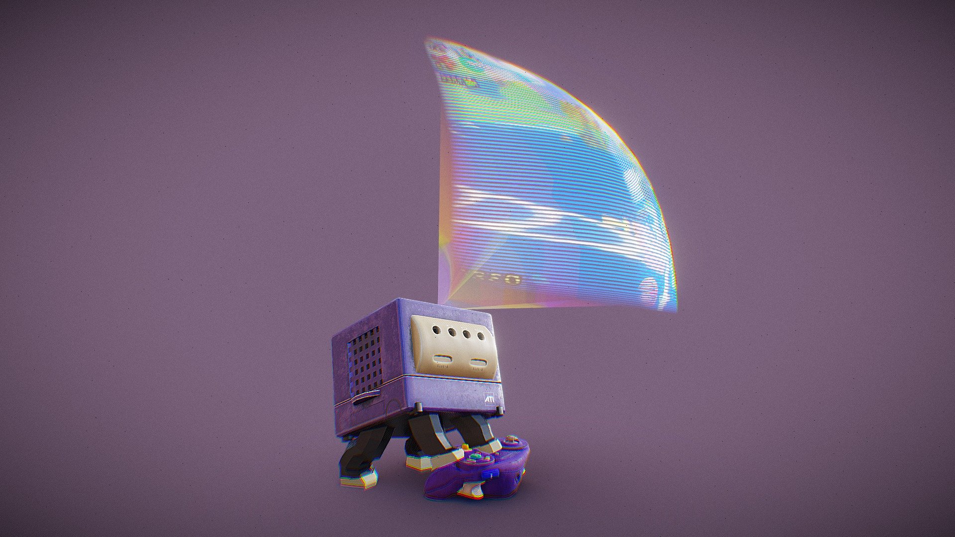 GAMECUBE_POSE - Download Free 3D model by asdrubal piedra (@asdrubal ...