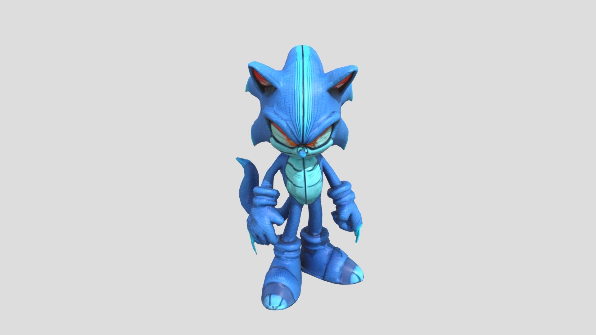 (Sonic) + God(zilla) = SonicZilla - 3D model by regularshowsoundtrack ...