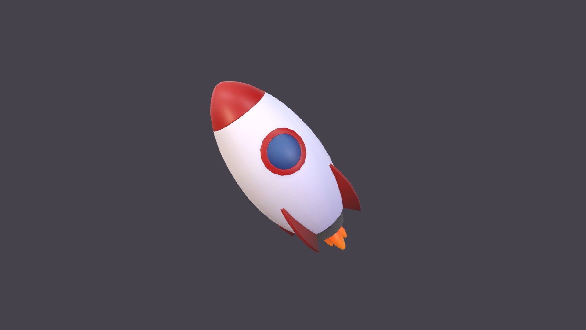 Cartoon Rocket - Buy Royalty Free 3D model by Cartoon Objects ...