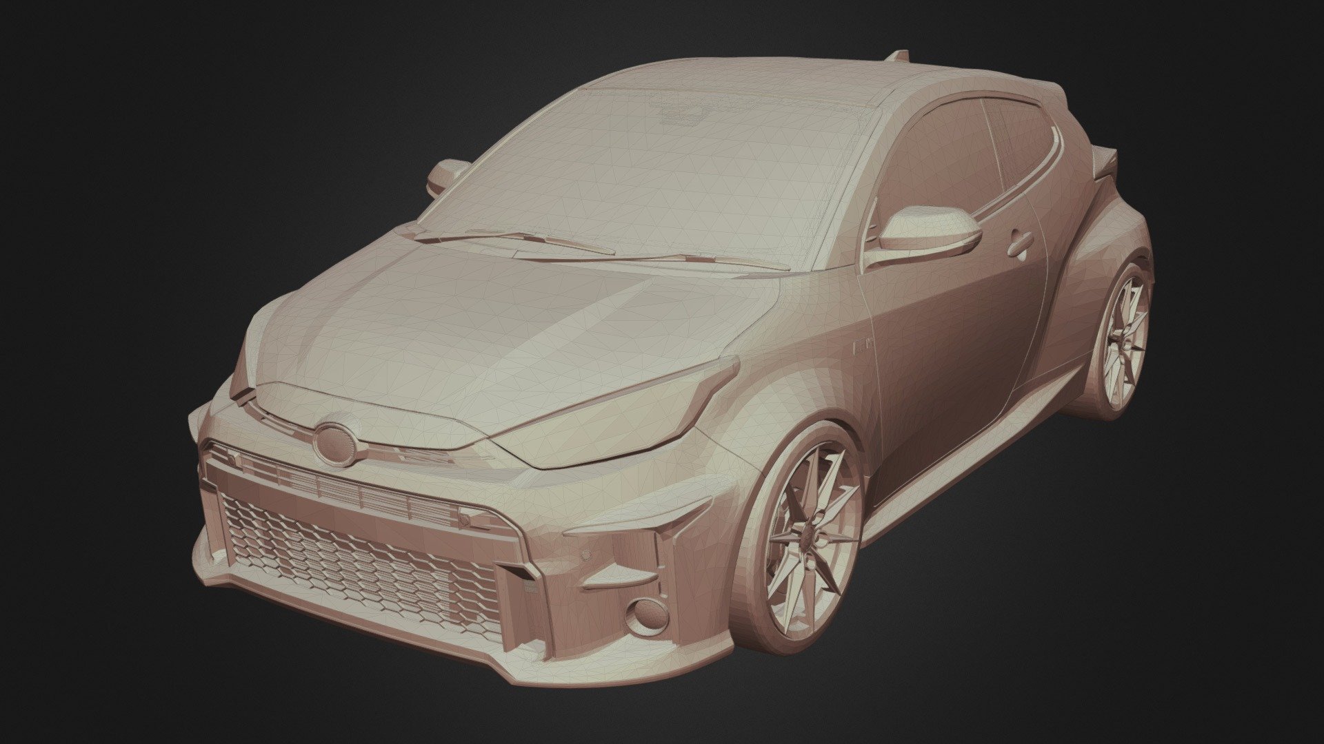 Toyota Yaris - Buy Royalty Free 3D model by Teo (@szilla.mini) [d6e8e1c ...