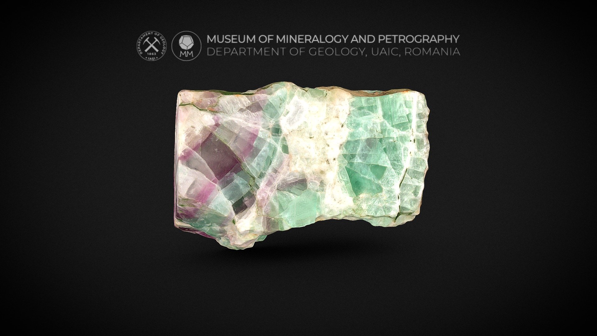 F is for Fluorite - 3D model by Museum of Mineralogy and Petrography ...