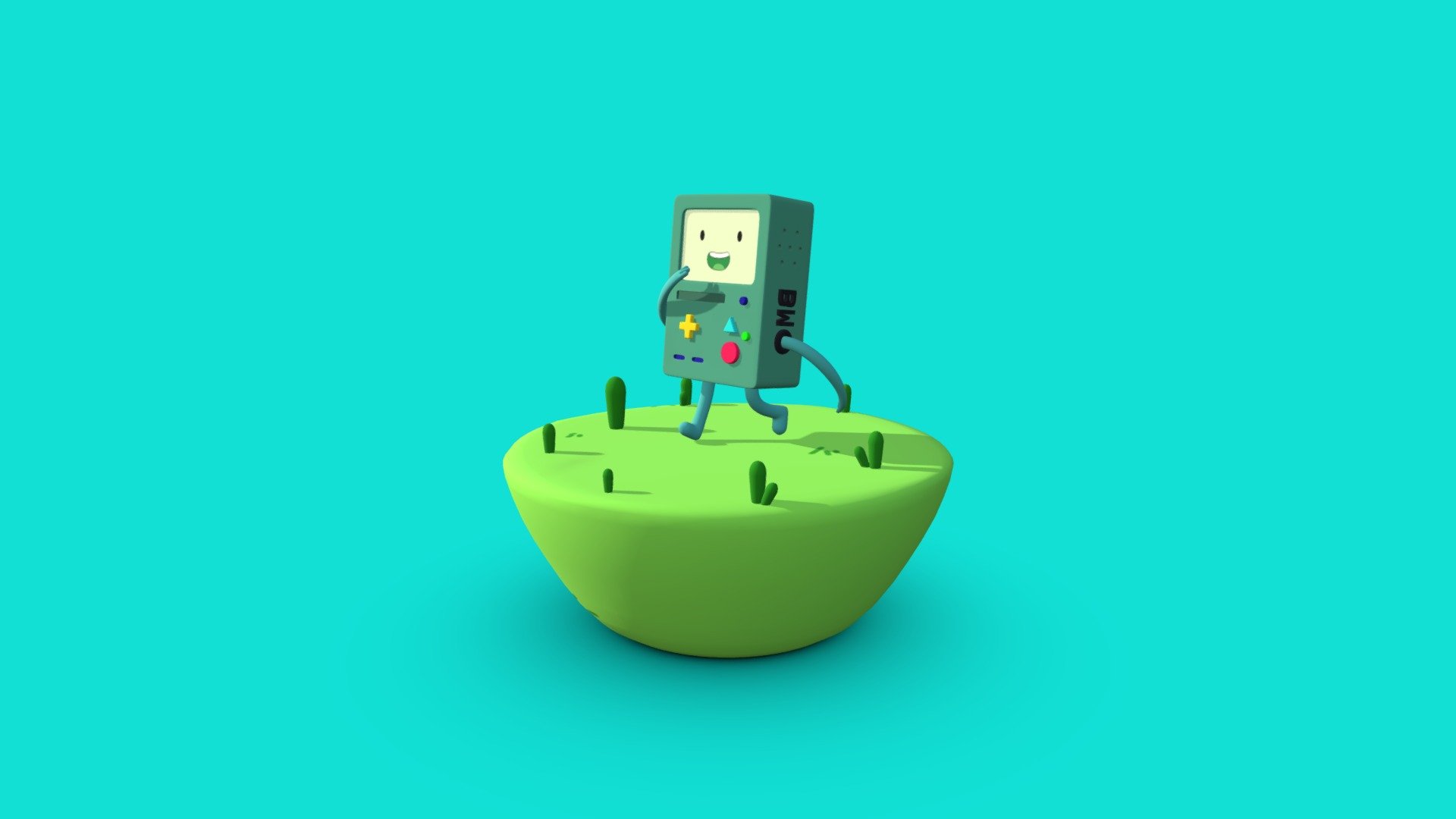 BMO - Adventure Time - Download Free 3D model by Jennifer Pereira ...