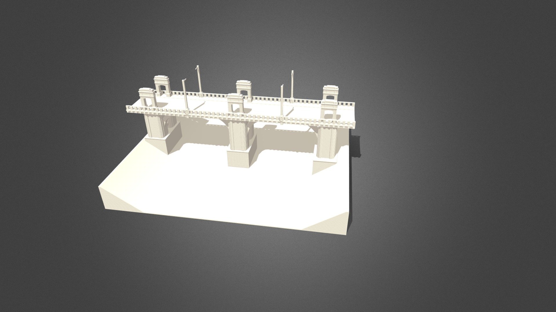 Los Angeles Viaduct - 3D model by TheRaphh [d6eb31a] - Sketchfab