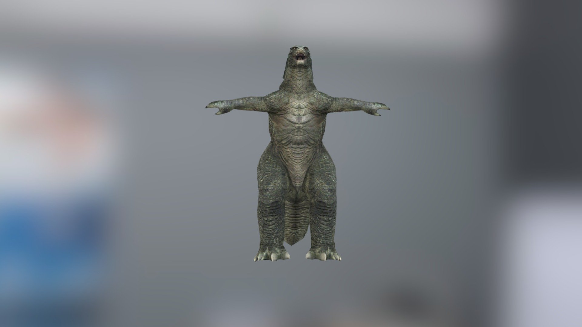 Super Godzilla 2014 - Download Free 3D model by ann55010970637 [d6eb530 ...