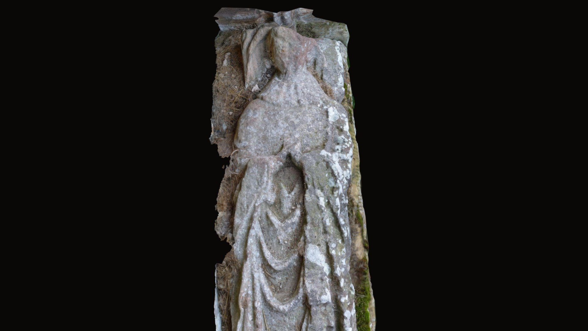 Fearn Abbey, effigy of medieval abbot - 3D model by Gnomonsland ...