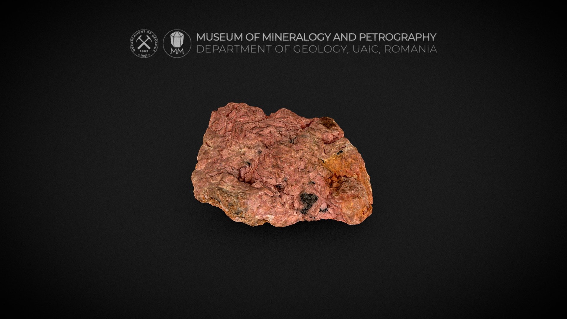 Rhodochrosite rhombohedrons - 3D model by Museum of Mineralogy and ...
