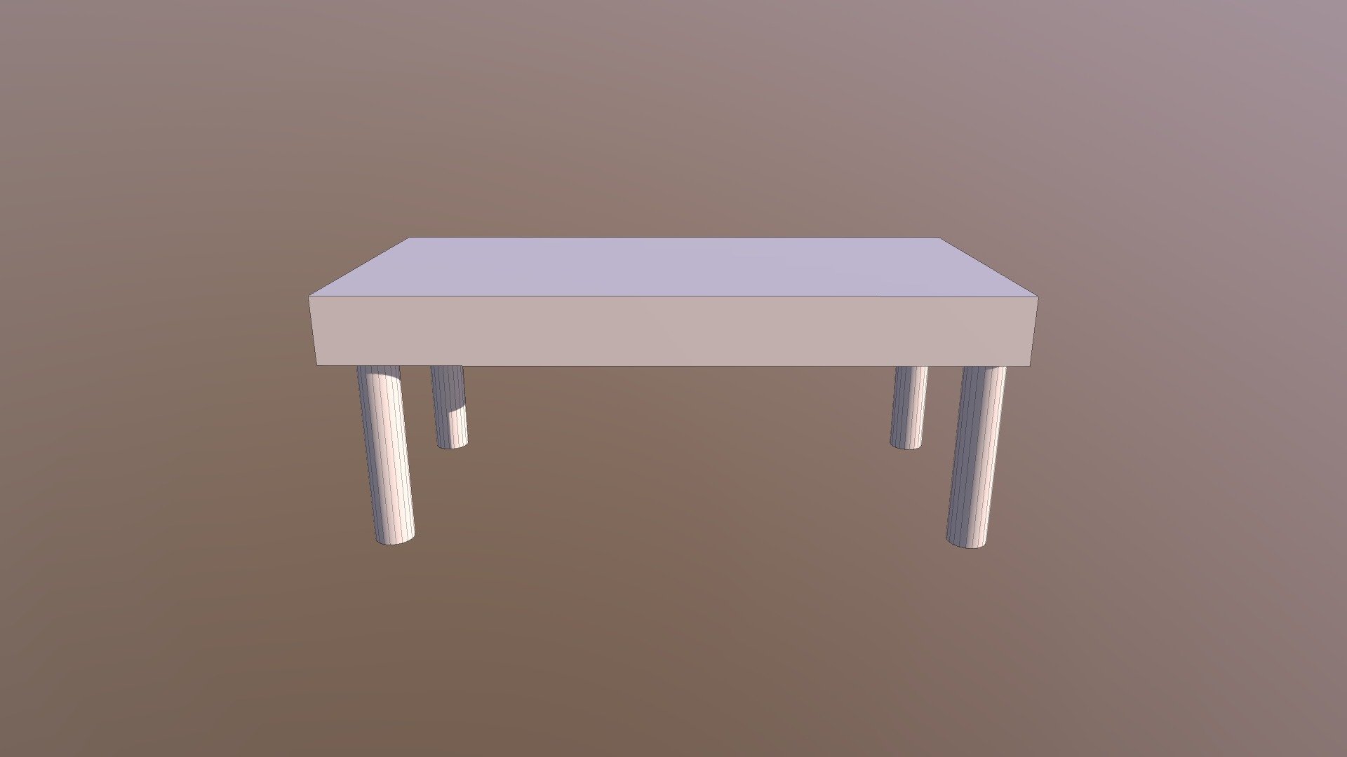 Table - 3D model by jjanakir [d6ebbf6] - Sketchfab