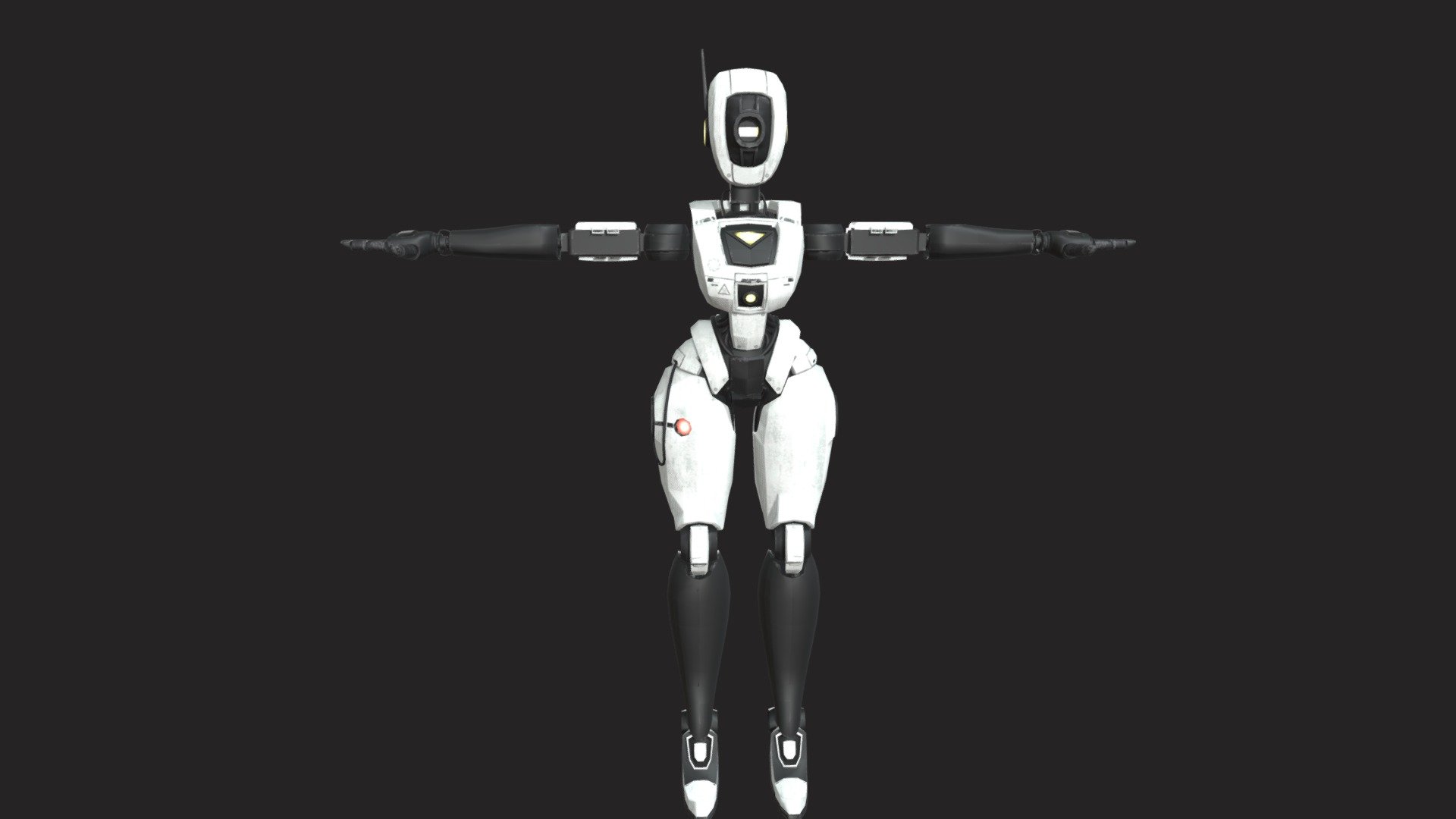 GLaDOS Humanoid - [Portal Ruffleswinner22] - Download Free 3D model by Gh4xt3r [d6ed381] - Sketchfab
