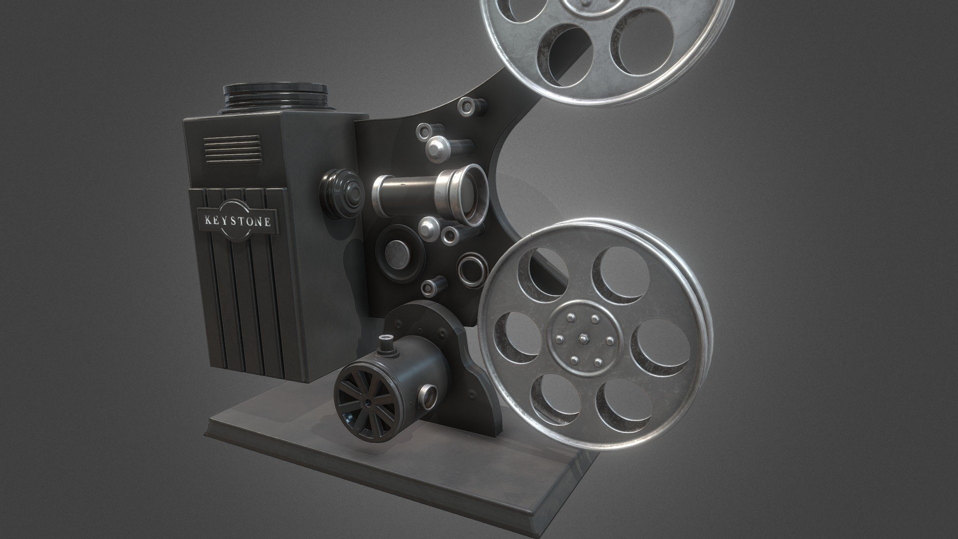 GAP - deco object - vintage projector - Download Free 3D model by Hana ...