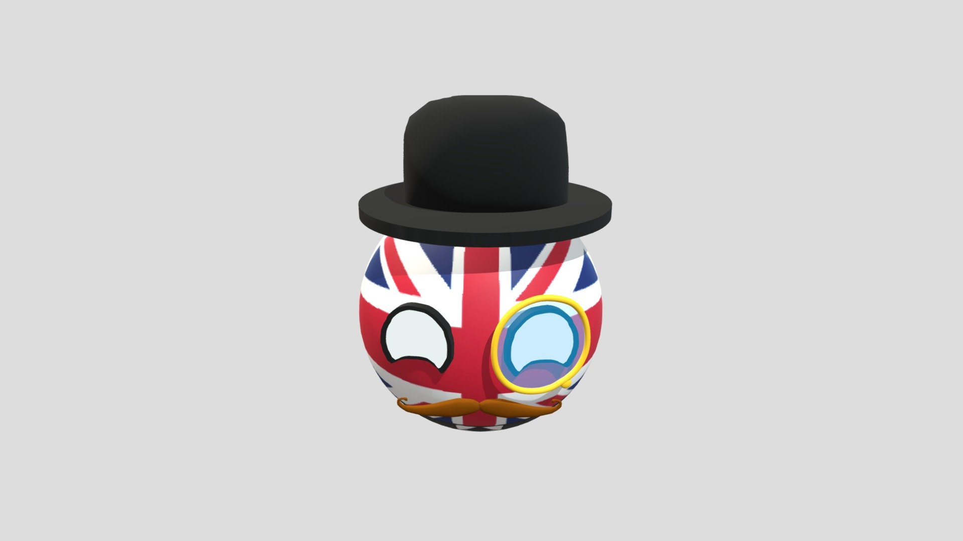 UK Countryball - Download Free 3D model by Anurag.R.Simha [d6ed97a ...