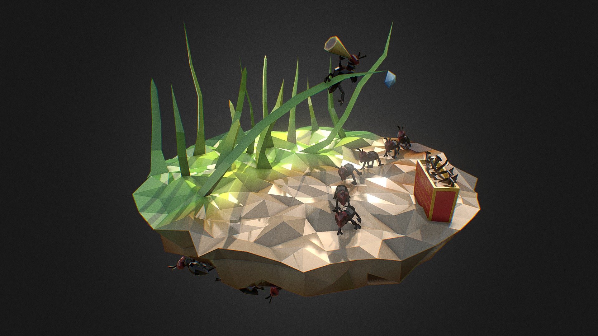 The Ant Army / Tom & Jerry - 3D model by A Jono Niko Studio ...