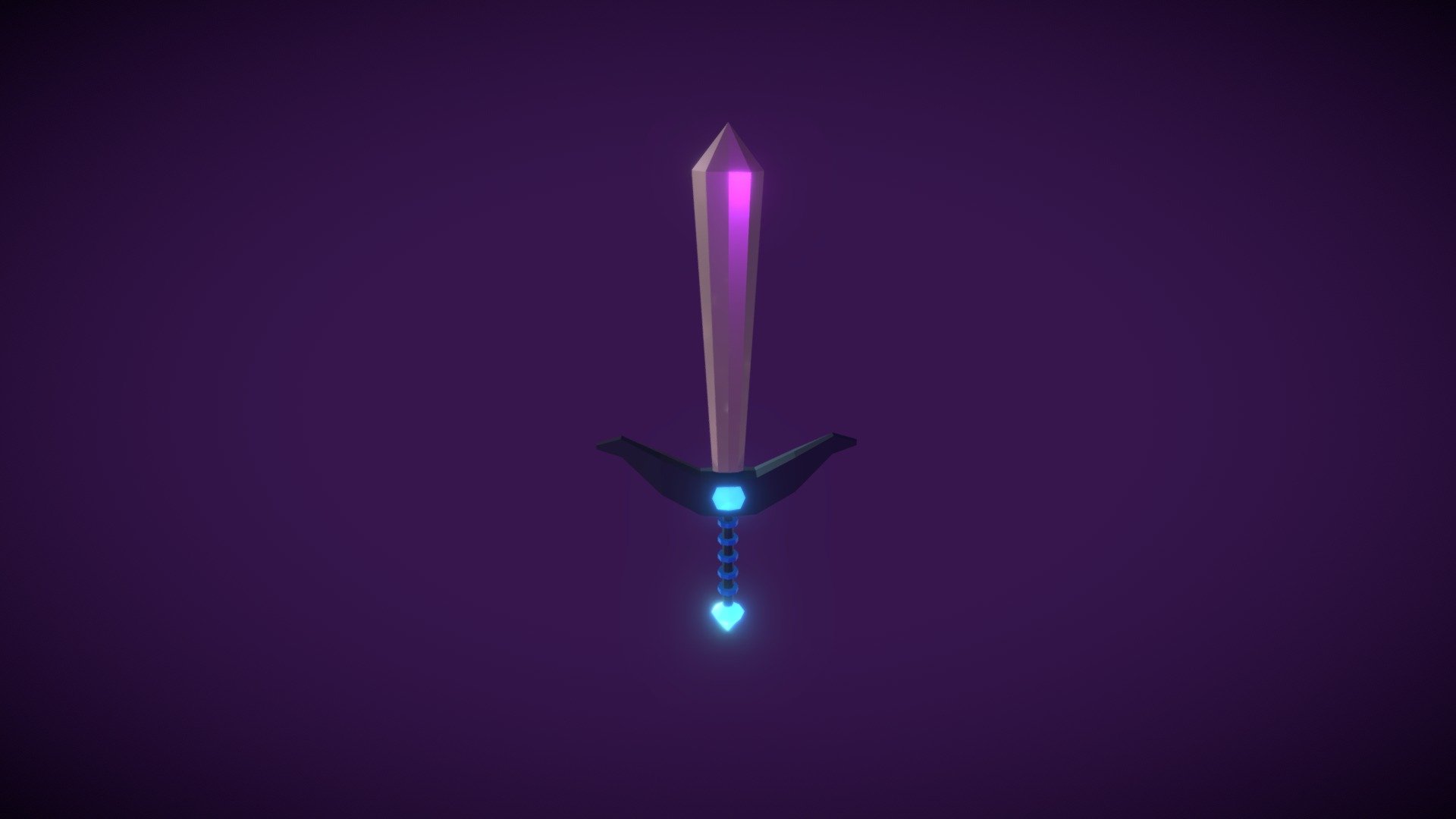 Lowpoly sword - Download Free 3D model by Emzyel [d6eeaea] - Sketchfab