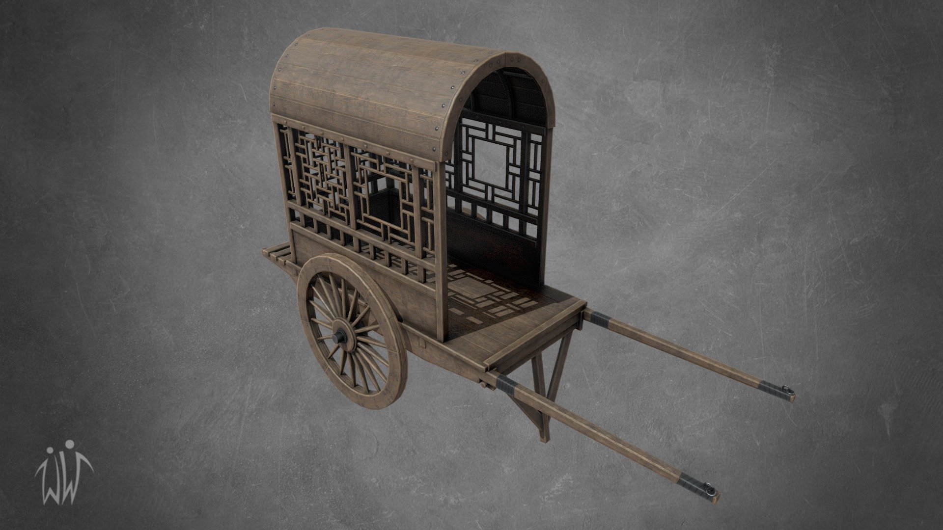 China Cargo Trolley - Buy Royalty Free 3D model by x-zay (@x-zay ...
