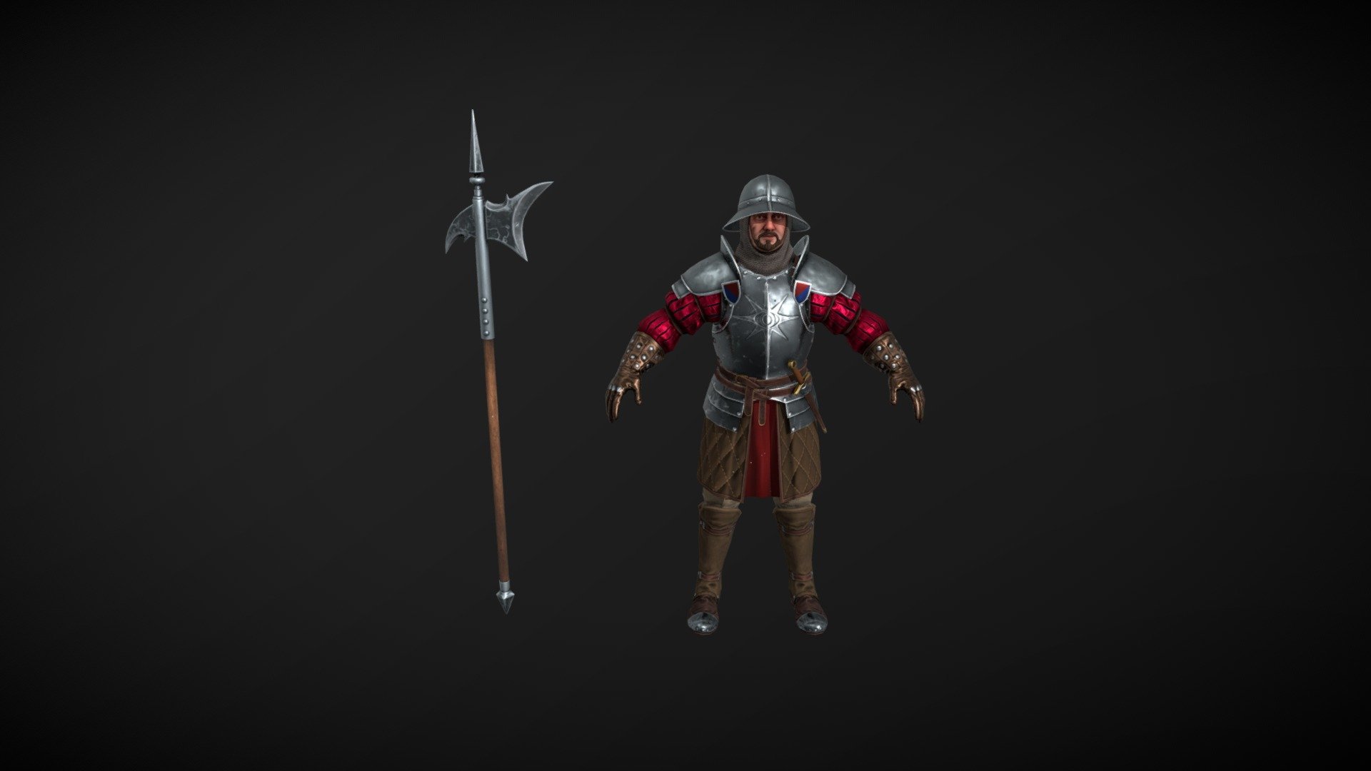 Gwardzista - 3D model by Prime Bit Games SA (@primebit) [d6f158e ...