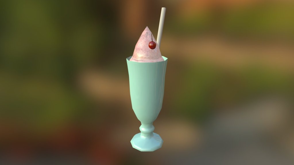 Milkshake - 3D model by icedemonfox1 [d6f1e72] - Sketchfab