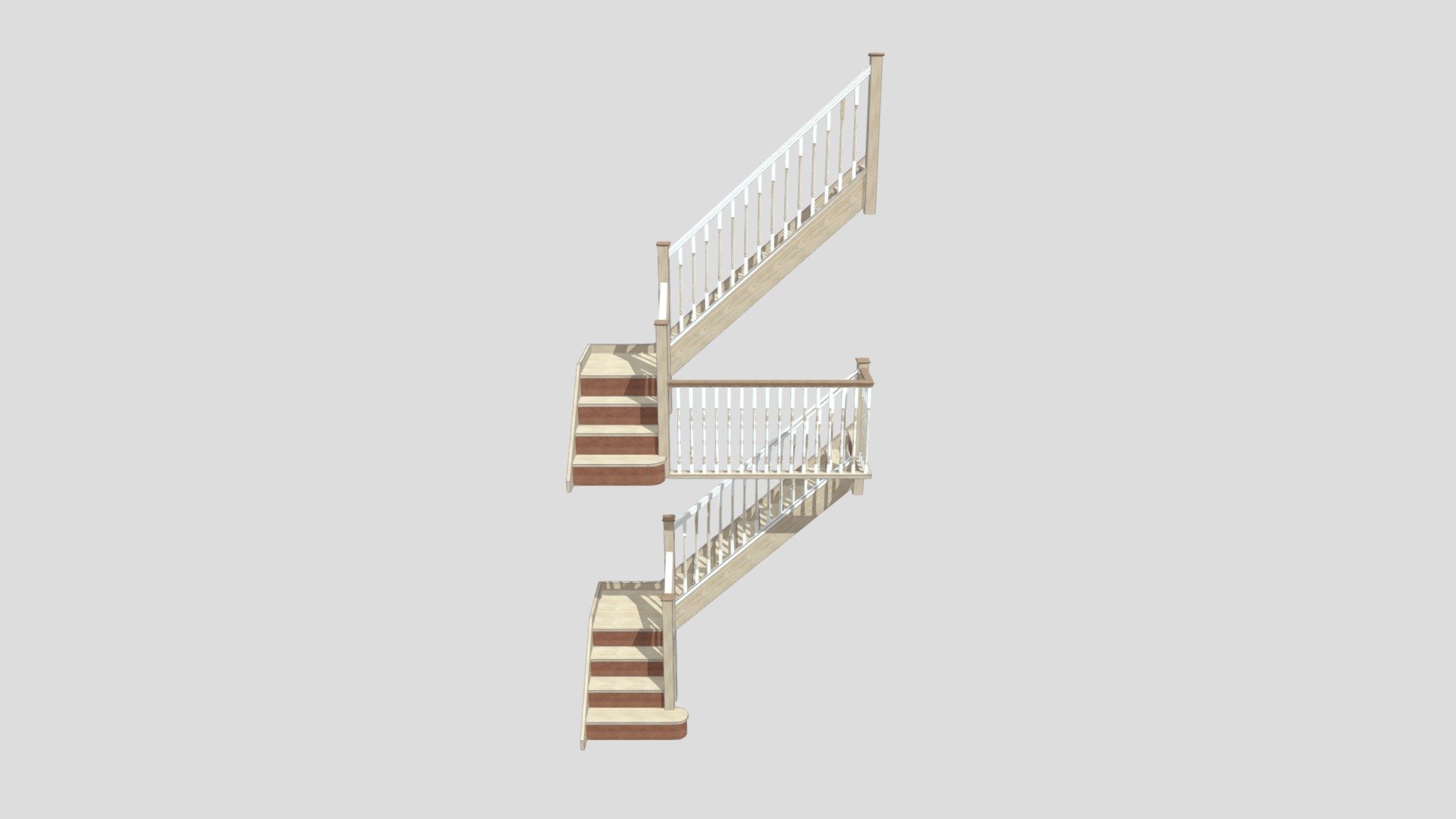 Rosemount & Lorne Cottage - Staircases - 3D model by ehjoinery [d6f2497 ...