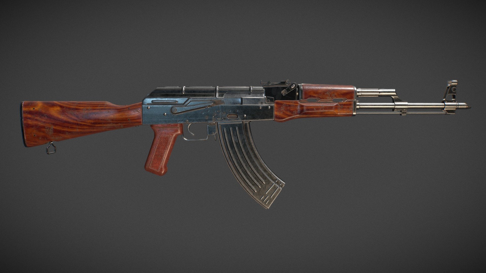 AKM-47 - 3D model by Michał Kapica (@mikapok) [d6f3abd] - Sketchfab